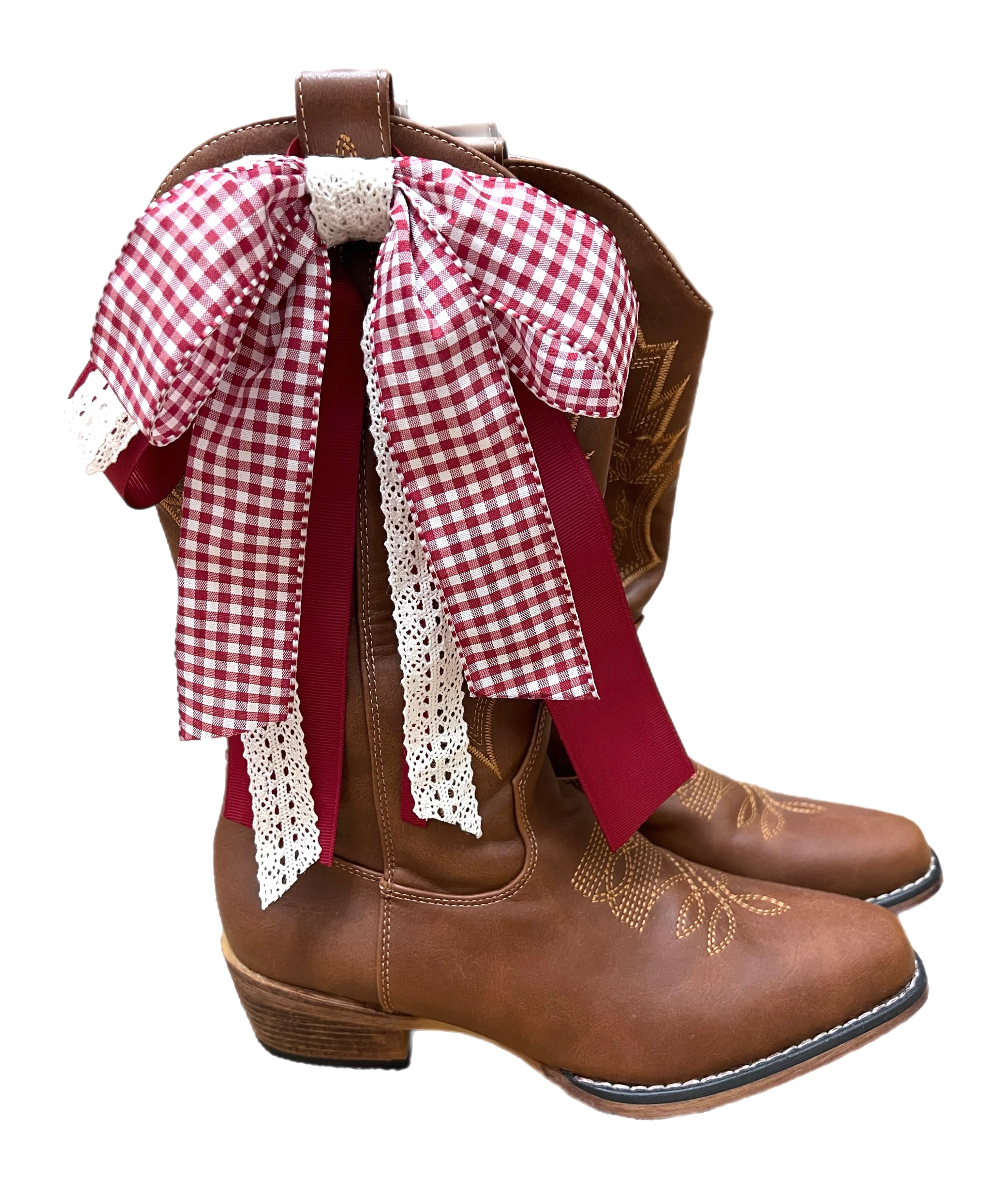 Game Day Boot Bows - Western Boot Accessories by BRYMM